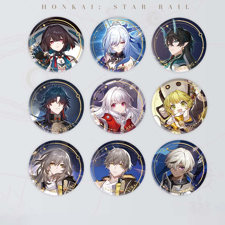 Honkai: Star Rail Character Badges | Honkai Shop